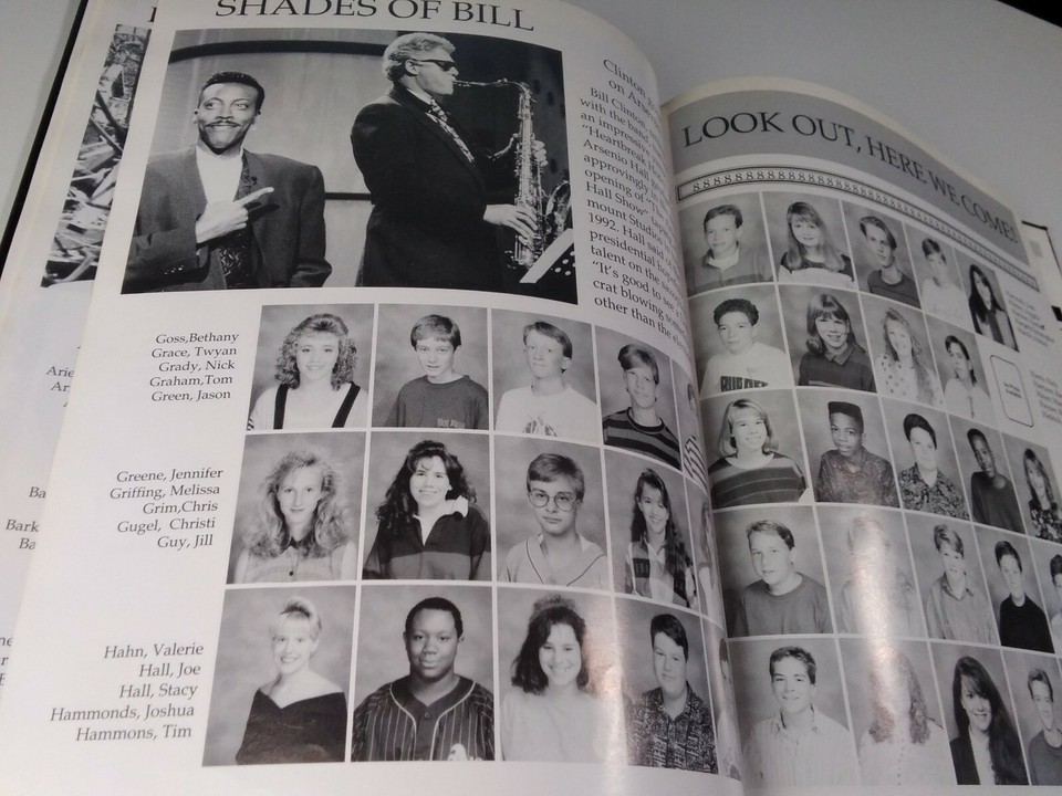 Conyers Georgia Edwards Middle School 1993 Yearbook Great Pics Happy ...