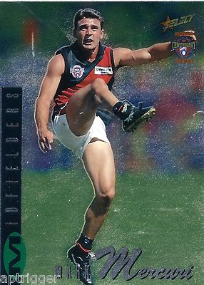 1996 Select Classic Metal Silver [ 35 ] Mark MERCURI Essendon | eBay ...