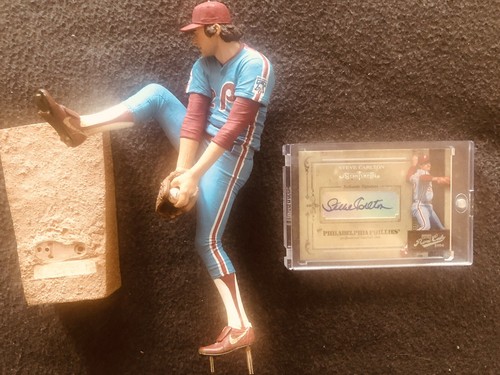 Steve Carlton McFarlane With 2004 Playoff Prime Cuts Signature | eBay