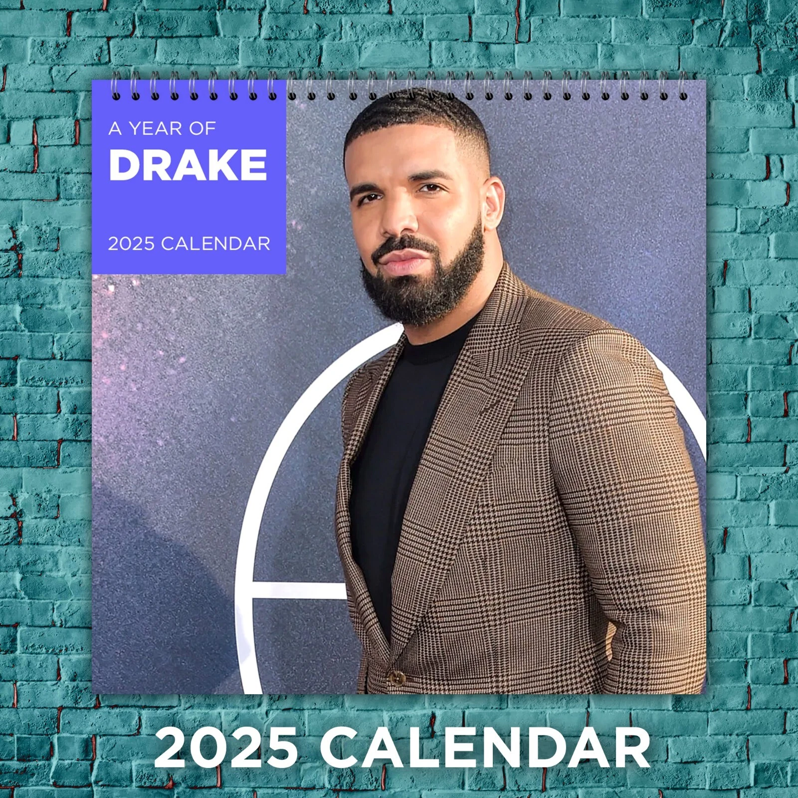 Drake 2025 Music Calendar, 12-Month Celebrity Wall Calendar, Fan Gift ...
