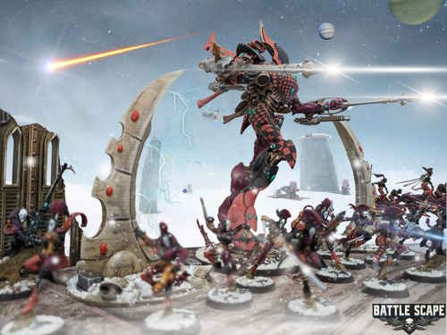 Aeldari Eldar Large Webway Gate Scenery Terrain Warhammer 40k | eBay