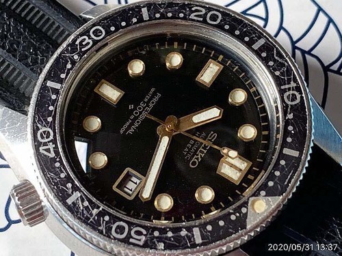 Seiko Professional Diver 6159-7000 Vintage Hi-Beat Overhaul Automatic ...