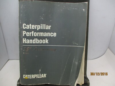Manuals & Books - Caterpillar Performance Handbook Edition