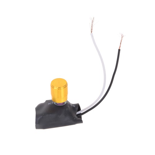 1A 220V Gold Tone Table Lamp Full Range Dimmer Rotary Switch 2 Way'SN ...