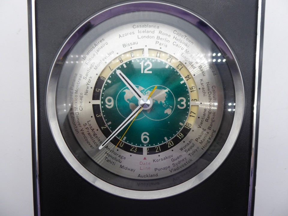 Vintage Howard Miller Sputnik Quartz Clock | eBay UK