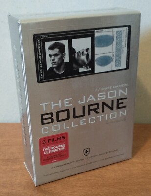The Jason Bourne Collection 4-DVD Box Set NM Identity Supremacy ...