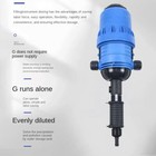 P2505 Water Powered Dosing Pump Mix Chemical Injector Proportioning ...