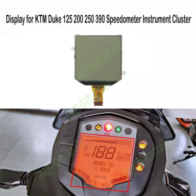 3”LCD Display For KTM Duke 125 200 250 390 Speedometer Instrument ...