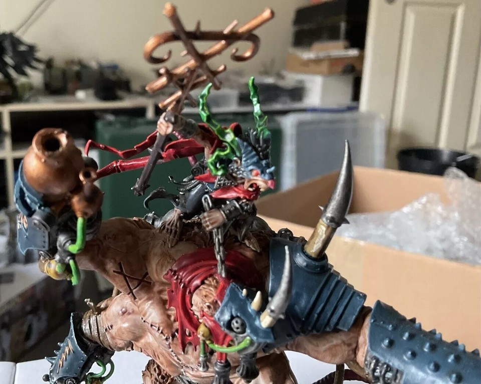 Warhammer AoS - Skaven - Thanquol on Boneripper (R20) Exc | eBay UK