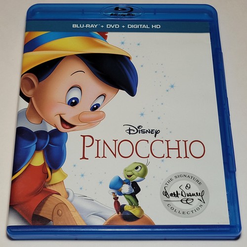 Pinocchio (Blu-ray, 1940) Disney Animated Classic Free 1-Day Shipping ...