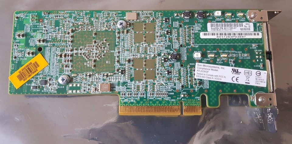 Sun Oracle ATLS2XGF 501-7283-07 XFP 10GbE 10GBase PCIe x8 | eBay