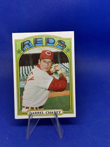 1972 Topps #136 Darrel Chaney Cincinnati Reds -Vg/Ex | eBay