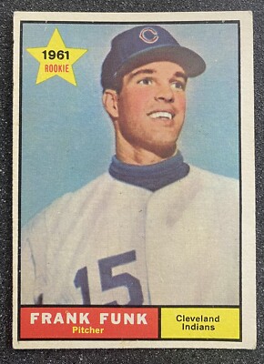 1961 Topps Baseball Frank Funk #362 ExMT | eBay