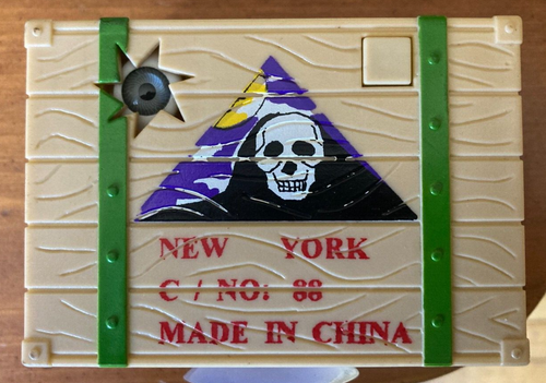 Vintage Halloween Toy Shaking Talking Tremble Horror Box Skeleton Bones ...