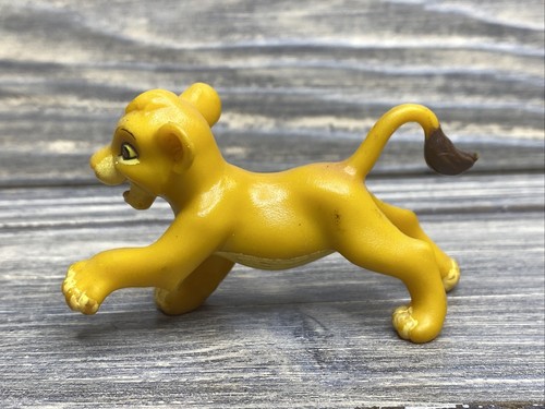 Vintage Disney The Lion King Pouncing Simba Plastic Figure 1.5” | eBay