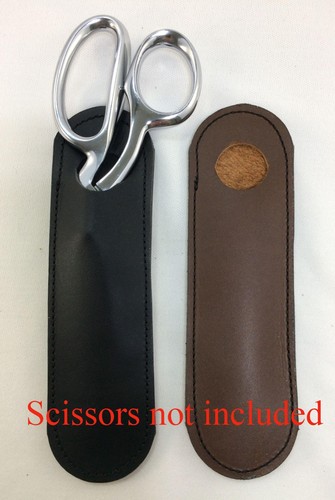 Leather Case Sheath Sewing Fabric Dressmaker Work Scissors Fits 7–8 ...