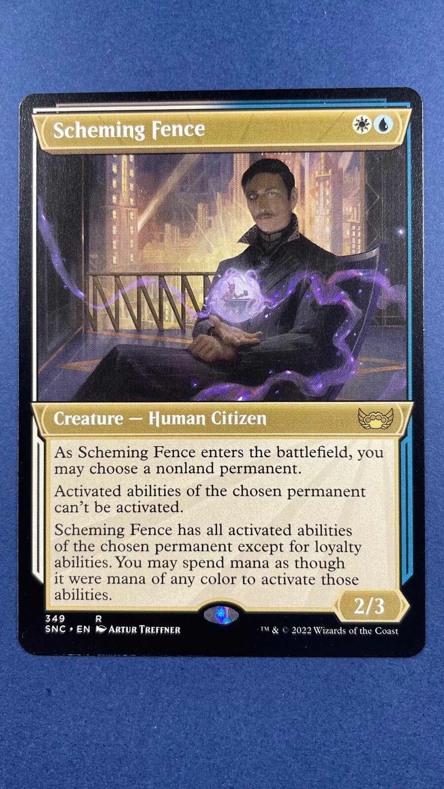 MTG Streets of New Capenna Scheming Fence Showcase 349 | eBay