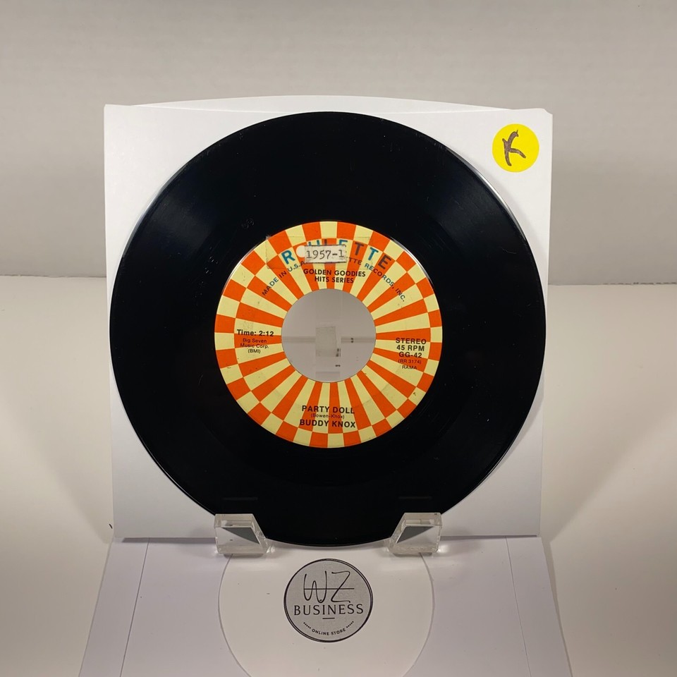 Buddy Knox – Party Doll/Rock Your Little Baby To Sleep Roulette – GG-42 ...