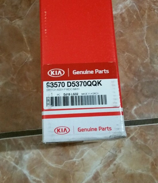 2016 - 2017 Kia Optima Left Driver Side Master Window Switch OEM Part ...