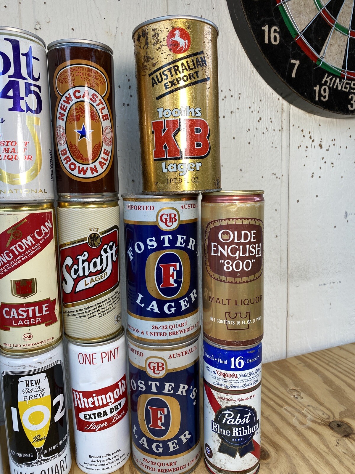 Vintage Beer Can Collection Lot of 25 Tall 16-25 Ounces | eBay