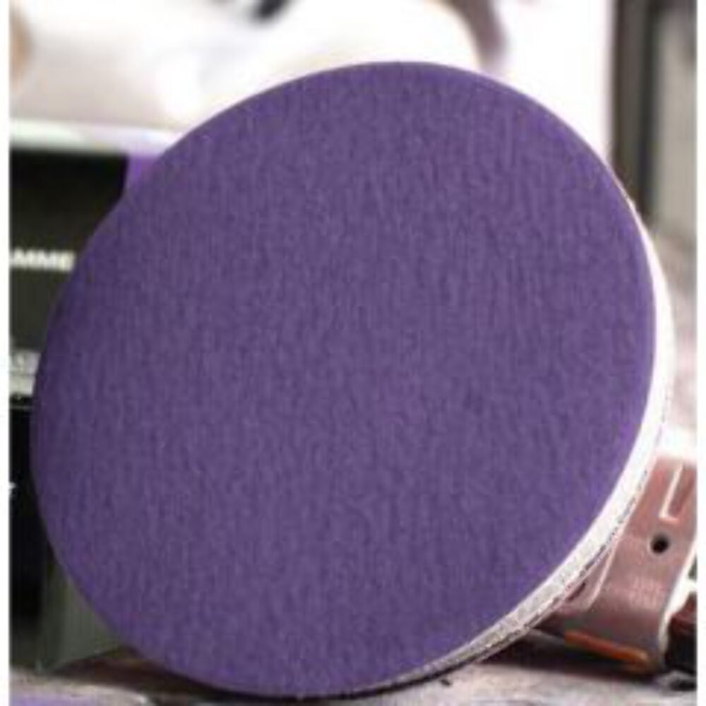 USC® Purple Premium 990000 Sanding Disc, 3 in Dia, P40 Grit, Film ...