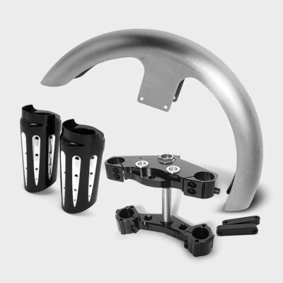 HHI Hawg Halters Kit# 3 X23 Raked 41mm Triple Tree Front End Builders ...