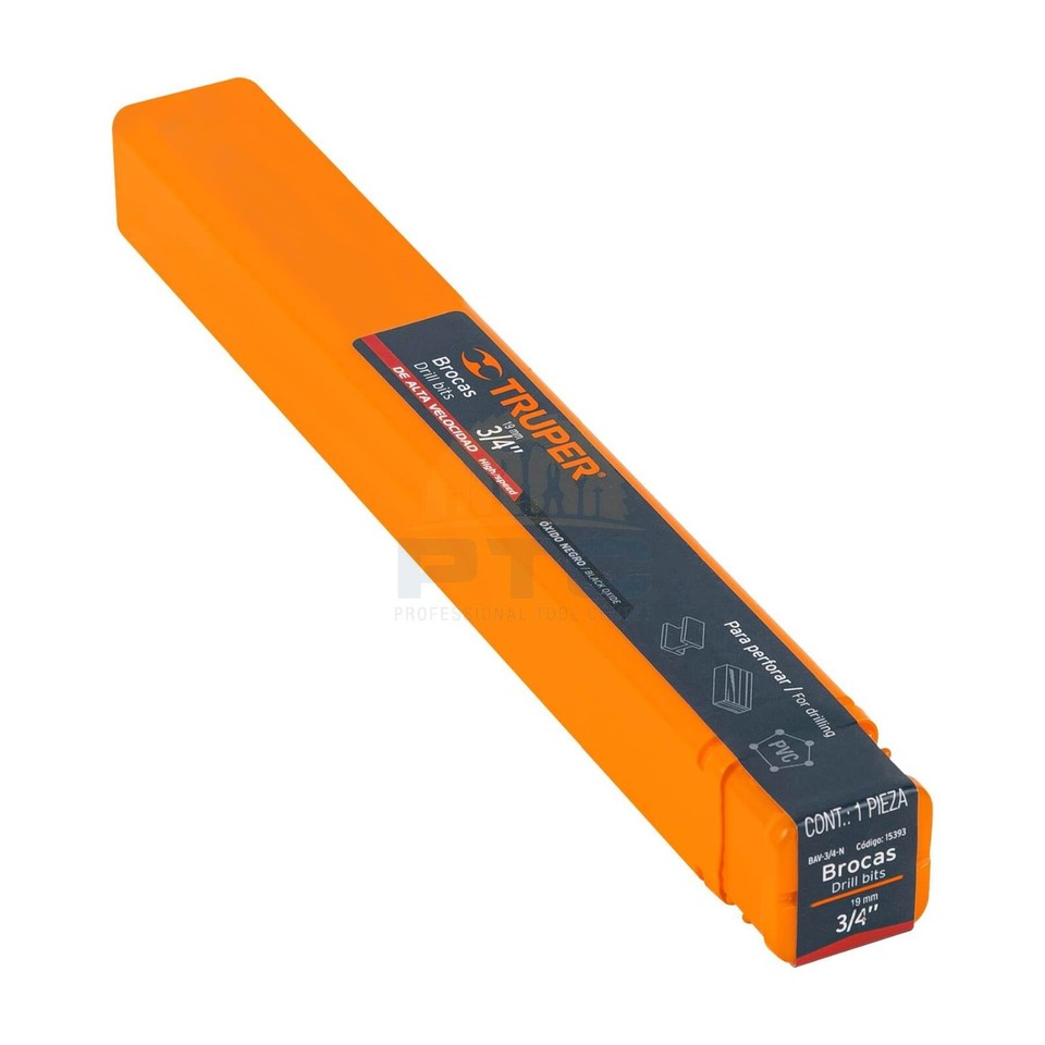 Truper BAV-3/4-N HSS 3/4" Trublack drill bit for metal | eBay