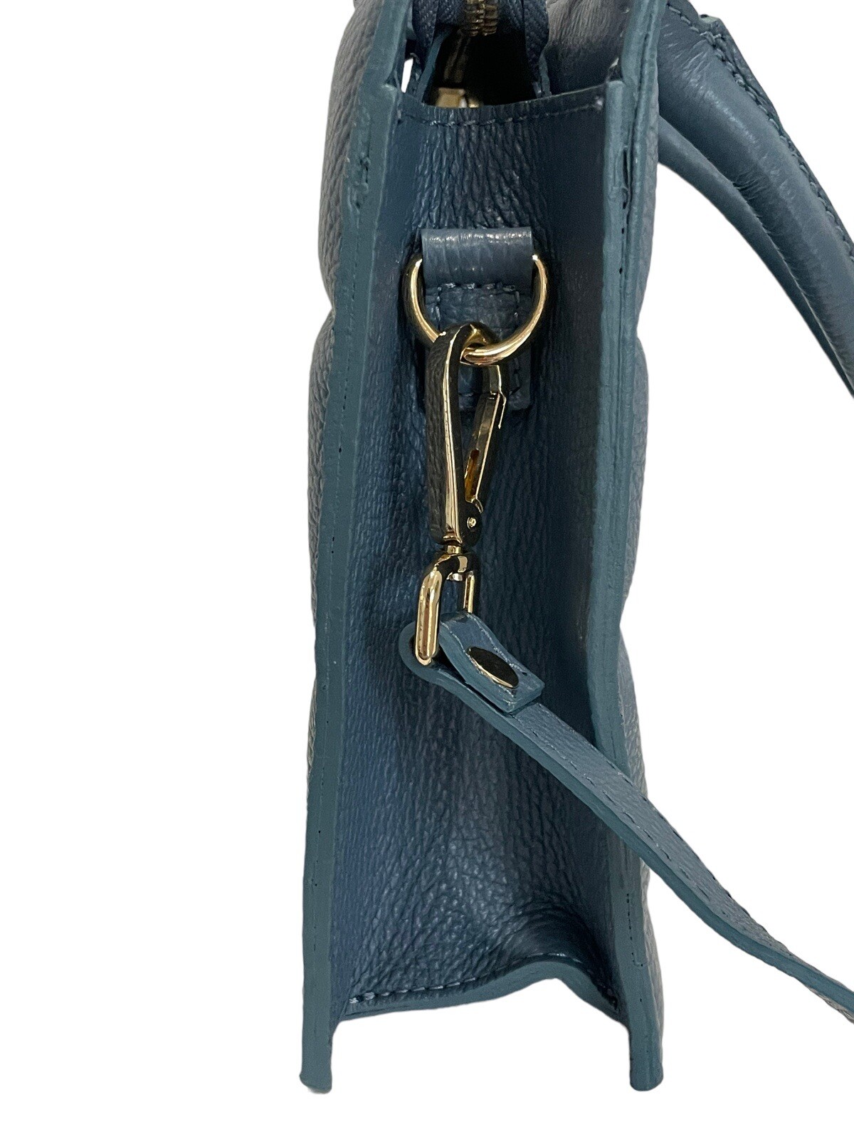 Borse in Pelle Made in Italy Quilted Pebbled Leather Purse Handbag ...