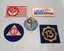 FALLOUT DELUXE EMBROIDERED PATCH SET (5) SIZES APPROX.3" TO 4 1/2 ...