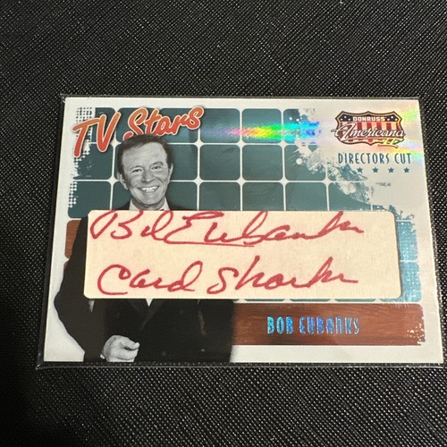 BOB EUBANKS 2008 Donruss Americana II - TV Stars - Directors Cut AUTO ...