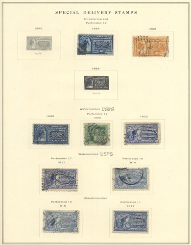 US STAMP E2 E3 E5 E6 E7 E8 E9 E10 E11 USED SPECIAL DELIVERY 1885 1917 E11 OG | eBay