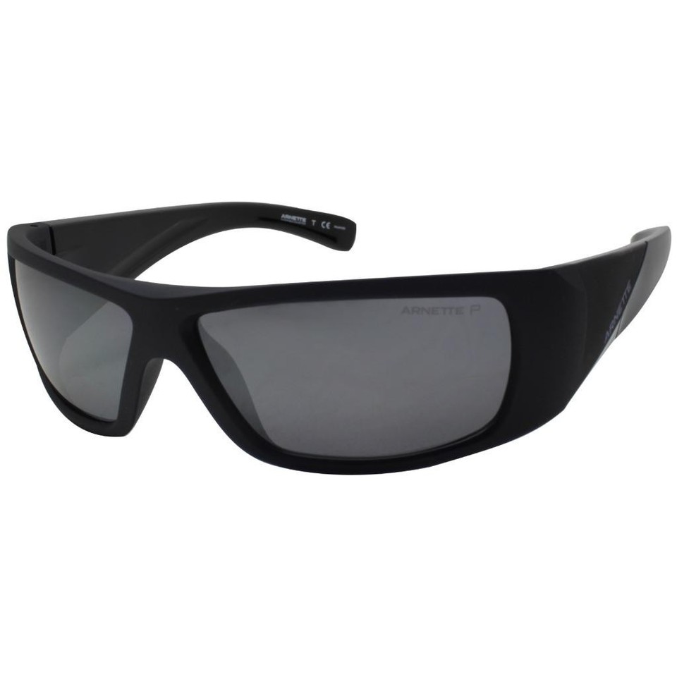 Arnette AN 4286 2693Z3 Polarized Neuralyzer Matte Black Mirror Mens ...
