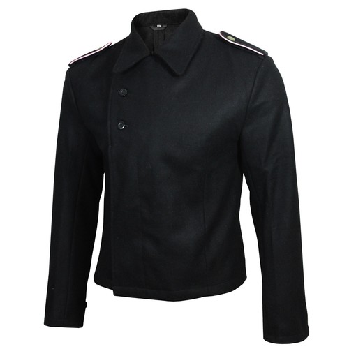 German Elite Black Panzer Wrap - WW2 Army Tunic Jacket Repro Uniform ...