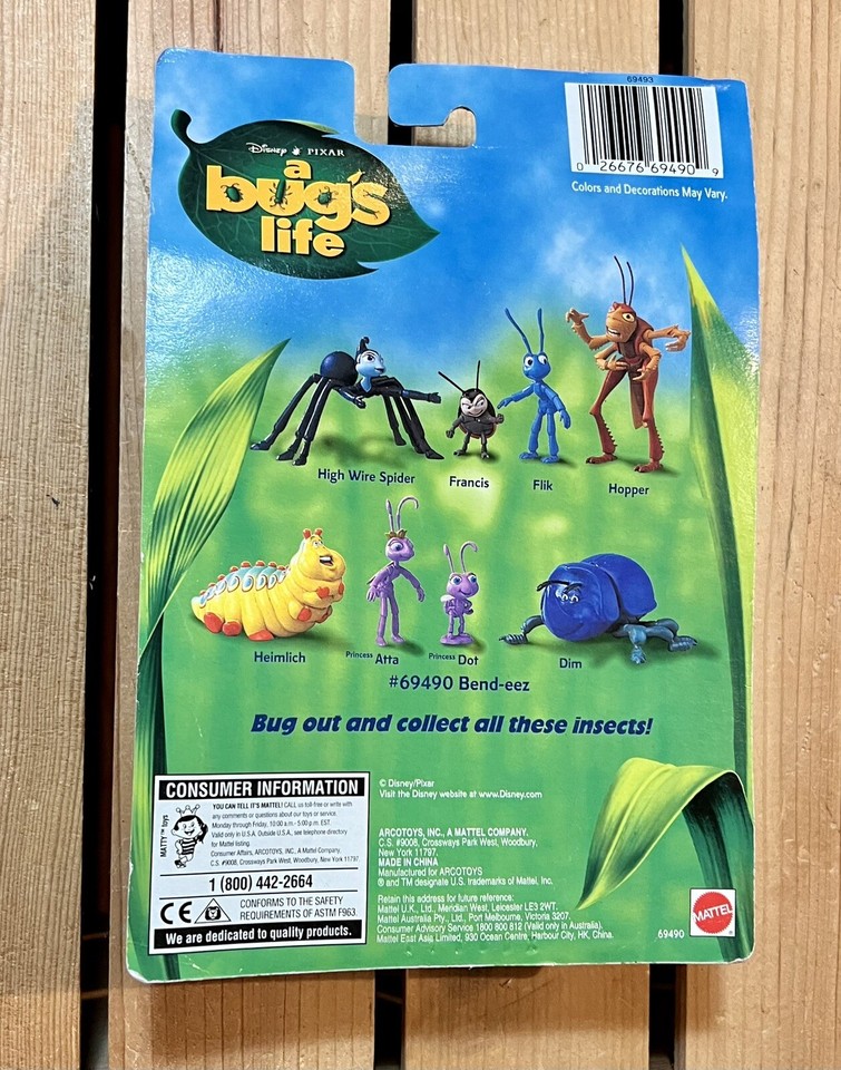 Disney Pixar Bugs's Life Atta & Dot 5" Figure Vintage 1998 VGT ...