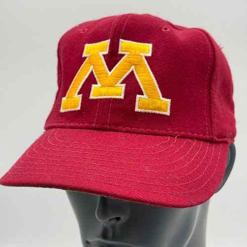 Vintage New Era Minnesota Gophers Pro Model Fitted Cap 7 1/8 5950 Wool ...