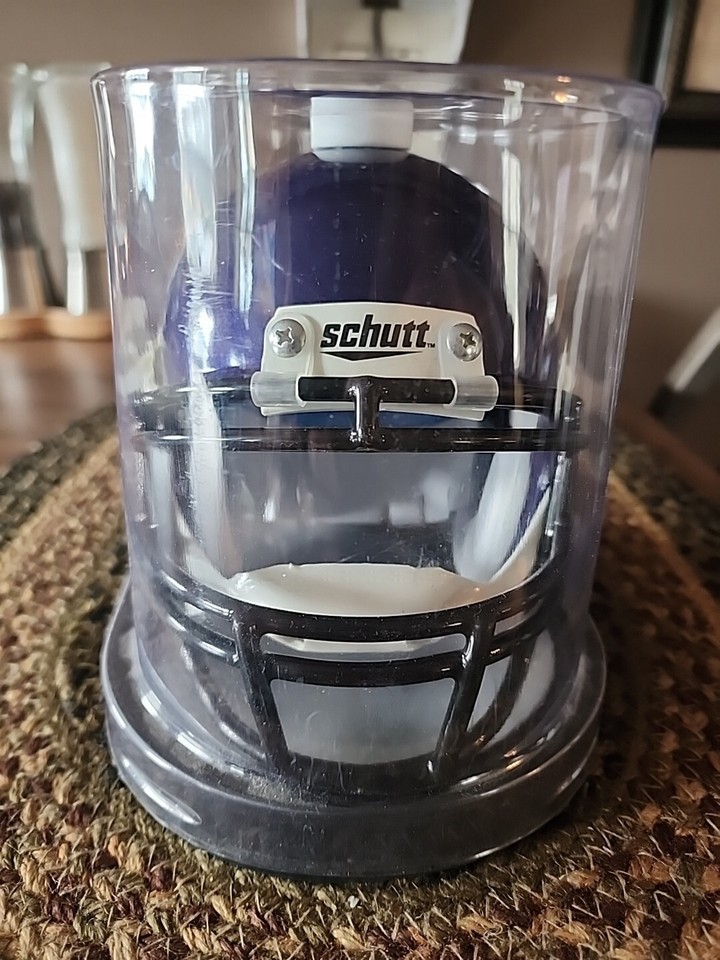 *TCU* SCHUTT 1/4SCALE AUTHENTIC MINI HELMET SATIN PURPLE *BRAND NEW ...