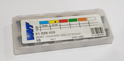 10pcs XDKT 150508SR-M50 DPX2240 WNT CARBIDE MILLING INSERTS | eBay