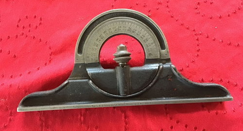 Starrett No. 491W Double 180 Degrees Protractor Head for Combination ...