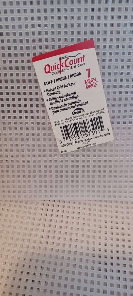 Uniek Quick Count Plastic Canvas Unique Bargains 4Pcs Plastic Mesh