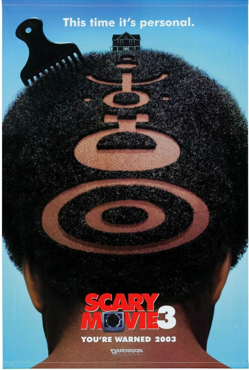 Scary Movie 3 Original VINYL Posters Charlie Sheen Queen Latifa Pam ...