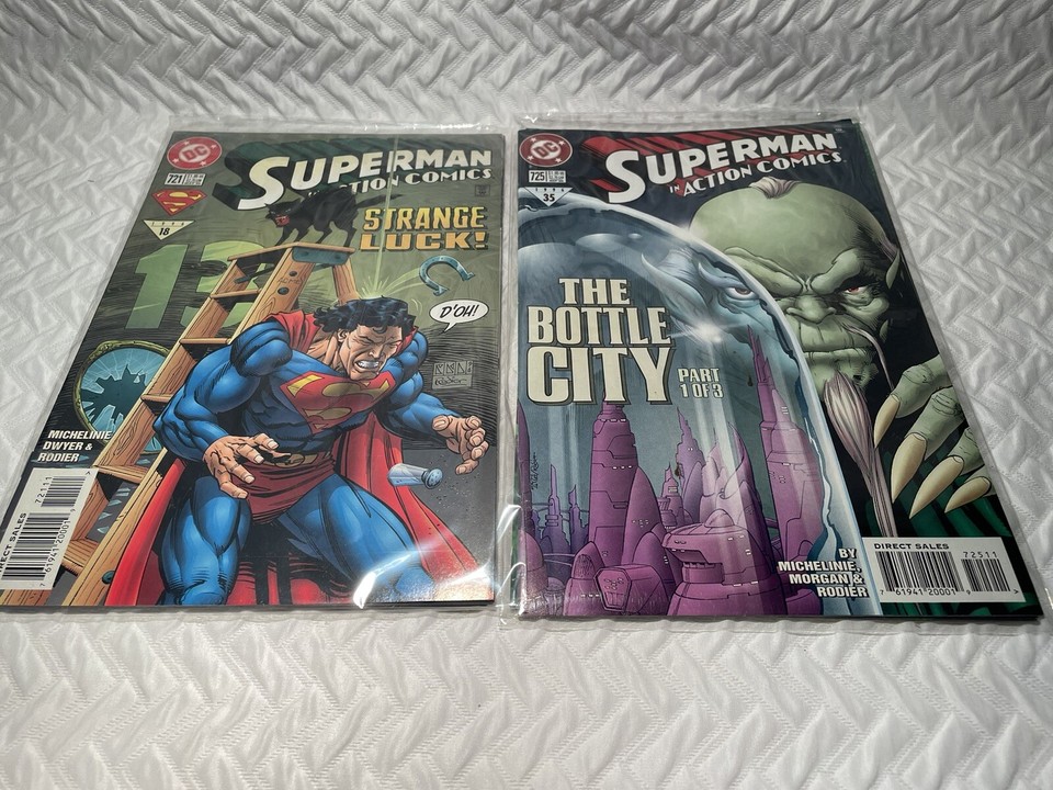 Action Comics Superman Set /#643-725 /81 Issue Run / 15 Keys / (1989 ...
