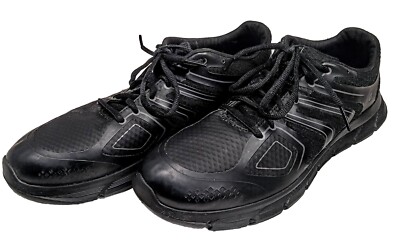 NEW SHOES FOR CREWS STRIDE 29464 - SIZE 11 - BLACK VINYL & MESH CLOTH ...