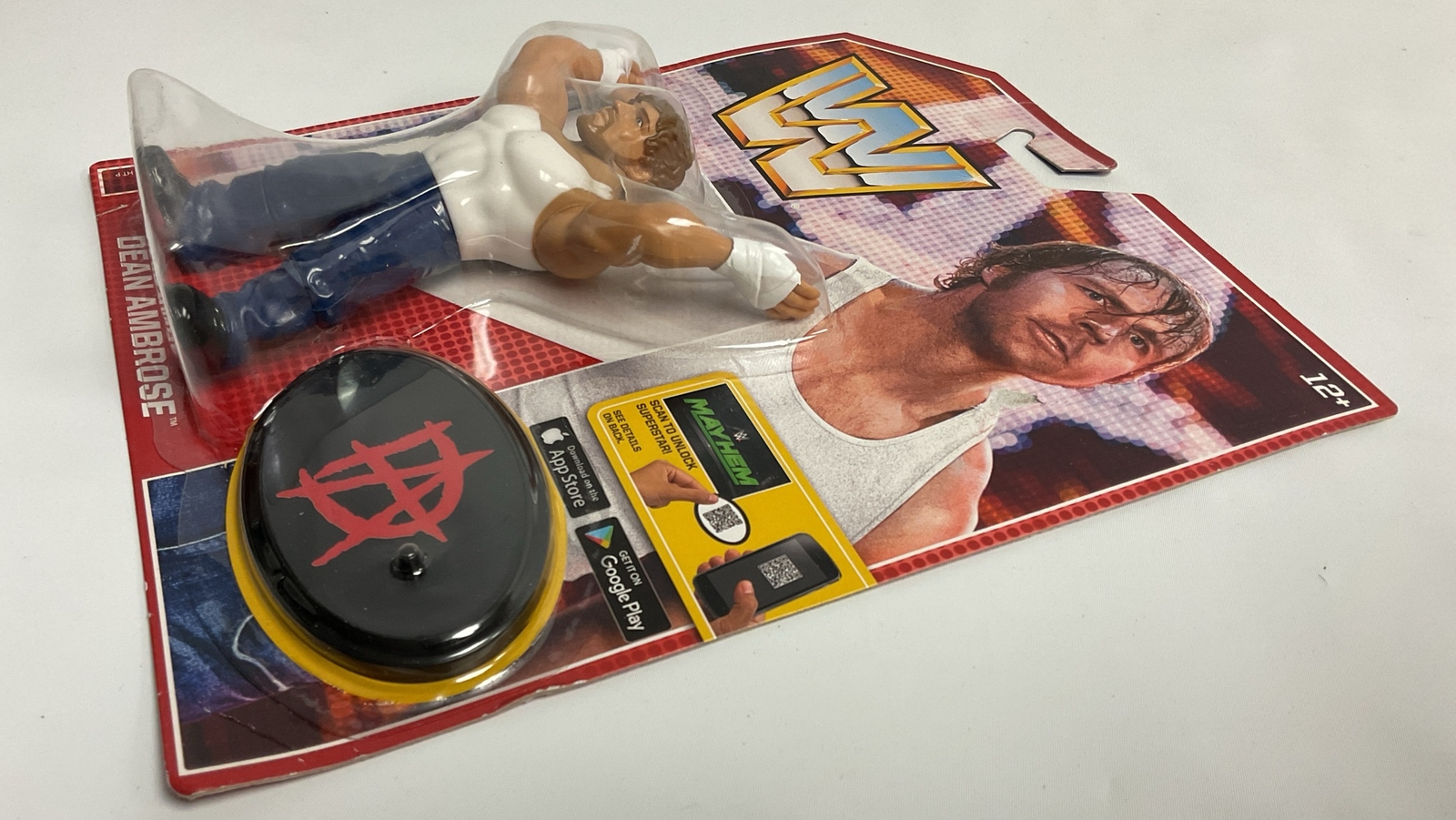 WWE Mattel Dean Ambrose Retro Hasbro Style WWF Series 3 MOC 2017 Moxley ...