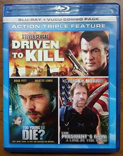Action Triple Feature: Driven to Kill / To Young to Die? / President - VERY GOOD | eBay