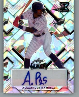 2022 Leaf Metal Autograph #BA-AR1 Alexander Ramirez RC Rookie AUTO 5/7 ...