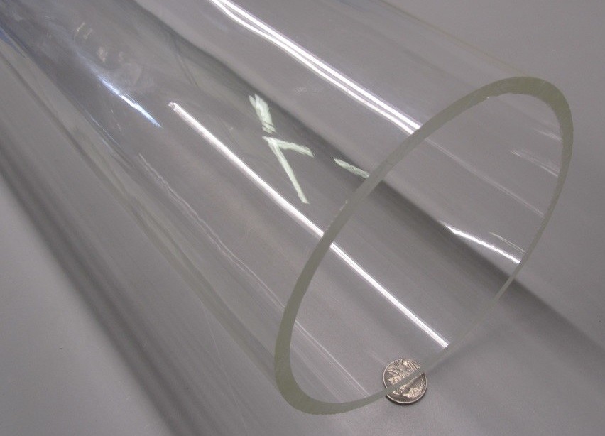 Acrylic Tube Clear Extruded 6.00" OD x 5.50" ID x .250" Wall x 72 ...