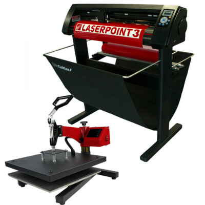 34" LaserPoint 3 Series Vinyl Cutter with ARMS and 15" x 15" Digital ...