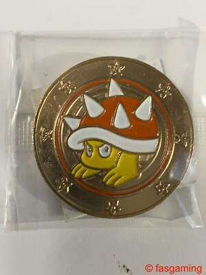 SPINY -- Super Mario Wonder Ball Coin -- Sealed UNOPENED!! | eBay