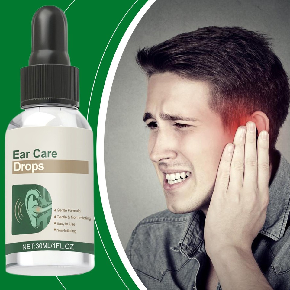 Moisturizing Ear Drops Itchy Ear Drops 30ml Flush Solution Soothing ...