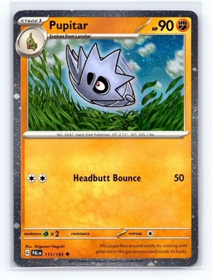 Pupitar - (Cosmo Foil) Holo Promo 111/193 Pokemon TCG | eBay